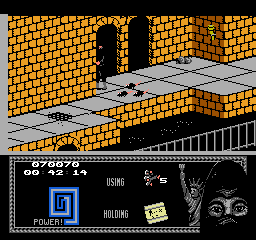 Screenshot of Last Ninja 2: Back with a Vengeance (NES, 1988) - MobyGames