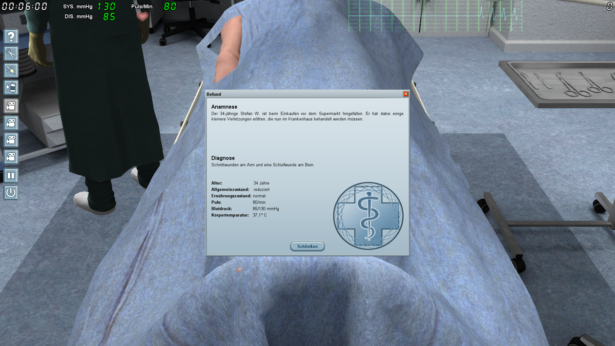 Screenshot of Surgery Simulator 2011 (Windows, 2010) - MobyGames