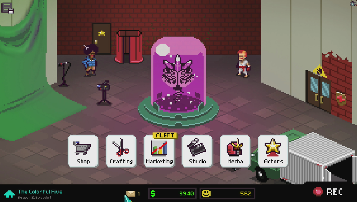 Screenshot of Chroma Squad (Windows, 2015) - MobyGames