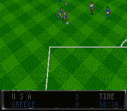 Screenshot of Elite Soccer (SNES, 1994) - MobyGames