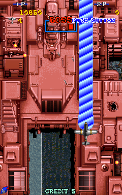 Screenshot of Zing Zing Zip (Arcade, 1992) - MobyGames