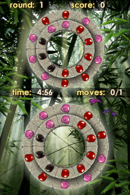Screenshot of Zenses: Rainforest (Nintendo DS, 2008) - MobyGames