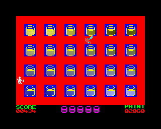 Screenshot of Painter (ZX Spectrum, 1983) - MobyGames