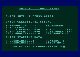 Screenshot of Clear for Action (Atari 8-bit, 1984) - MobyGames