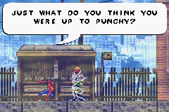 Screenshot of Spider-Man (Game Boy Advance, 2002) - MobyGames