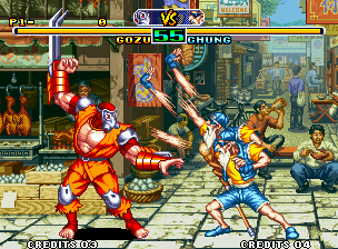 Screenshot of Savage Reign (Neo Geo, 1995) - MobyGames
