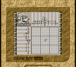 Screenshot of Picross 2 (Game Boy, 1996) - MobyGames