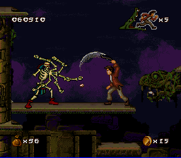 Screenshot of Pitfall: The Mayan Adventure (SNES, 1994) - MobyGames