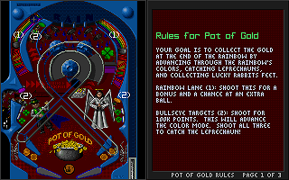 Screenshot of Epic Pinball (DOS, 1993) - MobyGames