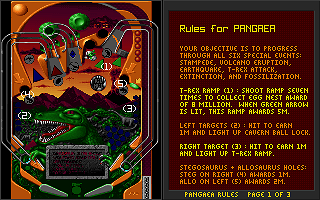 Screenshot of Epic Pinball (DOS, 1993) - MobyGames