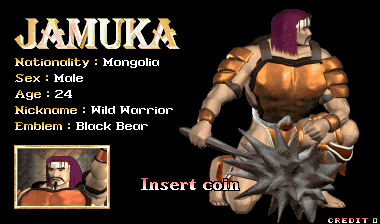 Screenshot of The Legend of Silkroad (Arcade, 1999) - MobyGames