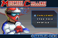 Screenshot of Motocross Challenge (Game Boy Advance, 2007) - MobyGames