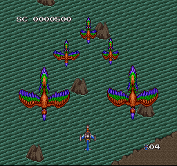 Screenshot of D-Force (SNES, 1991) - MobyGames