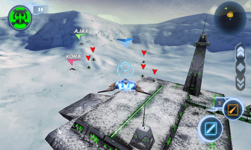 Screenshot of Star Battalion (Android, 2010) - MobyGames