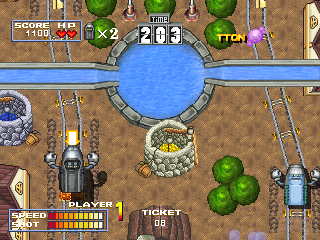 Screenshot of TRL: The Rail Loaders (PlayStation, 2000) - MobyGames