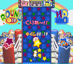 Screenshot of Kirby's Star Stacker (SNES, 1997) - MobyGames