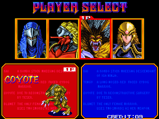 Screenshot of Shadow Force (Arcade, 1993) - MobyGames
