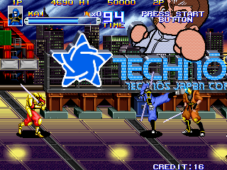 Screenshot of Shadow Force (Arcade, 1993) - MobyGames