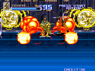Screenshot of Shadow Force (Arcade, 1993) - MobyGames