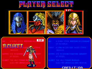 Screenshot of Shadow Force (Arcade, 1993) - MobyGames