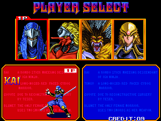 Screenshot of Shadow Force (Arcade, 1993) - MobyGames