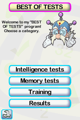 Screenshot of Best of Tests DS (Nintendo DS, 2008) - MobyGames