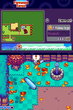 Screenshot of Dragon Quest Heroes: Rocket Slime (Nintendo DS, 2005 ...