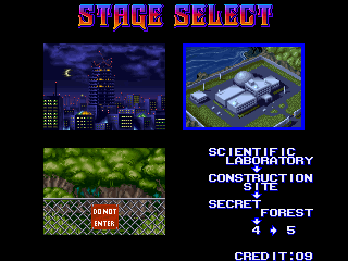 Screenshot of Shadow Force (Arcade, 1993) - MobyGames