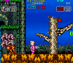 Screenshot of Hard Head 2 (Arcade, 1991) - MobyGames