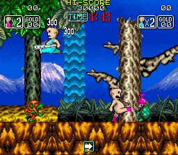 Screenshot of Hard Head 2 (Arcade, 1991) - MobyGames