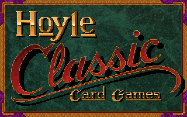 Screenshot of Hoyle Classic Card Games (DOS, 1993) - MobyGames