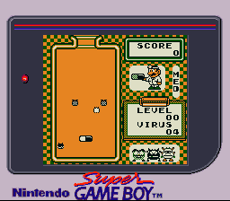 Screenshot of Dr. Mario (Game Boy, 1990) - MobyGames