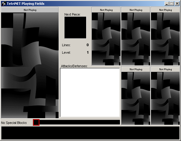 Screenshot of TetriNET (Windows, 1996) - MobyGames