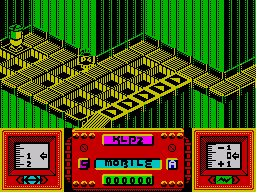 Screenshot of Magnetron (ZX Spectrum, 1988) - MobyGames