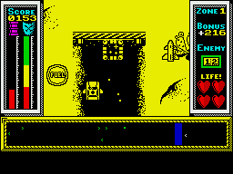 Screenshot of Stainless Steel (ZX Spectrum, 1986) - MobyGames
