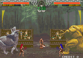 Screenshot of Dino Rex (Arcade, 1992) - MobyGames