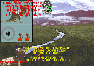 Screenshot of Dino Rex (Arcade, 1992) - MobyGames