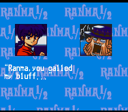 Screenshot of Ranma 1/2: Hard Battle (SNES, 1992) - MobyGames