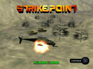 Screenshot of StrikePoint (PlayStation, 1996) - MobyGames
