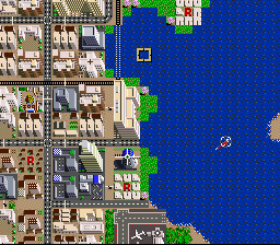 Screenshot of SimCity (SNES, 1989) - MobyGames