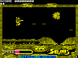 Screenshot of Side Arms Hyper Dyne (ZX Spectrum, 1986) - MobyGames