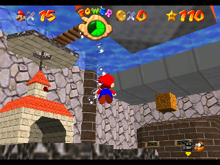 Screenshot of Super Mario 64 (Nintendo 64, 1996) - MobyGames