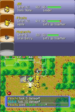 Screenshot of Pokémon Mystery Dungeon: Blue Rescue Team (Nintendo DS ...