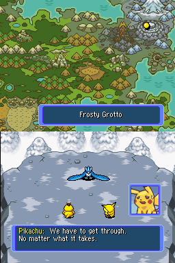 Screenshot of Pokémon Mystery Dungeon: Blue Rescue Team (Nintendo DS ...
