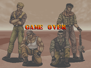 Screenshot of Desert Assault (Arcade, 1991) - MobyGames