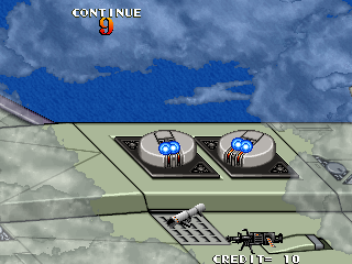 Screenshot of Desert Assault (Arcade, 1991) - MobyGames