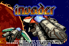Screenshot of Invader (Game Boy Advance, 2002) - MobyGames