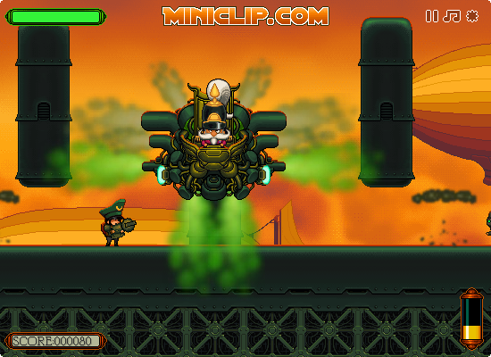 Screenshot of Dirk Valentine and the Fortress of Steam (Browser, 2008 ...