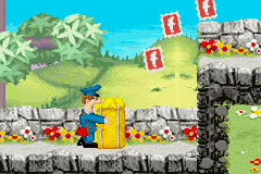 Screenshot of Postman Pat and the Greendale Rocket (Game Boy Advance ...