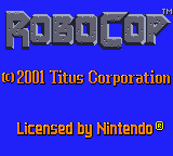 Screenshot of RoboCop (Game Boy Color, 2001) - MobyGames